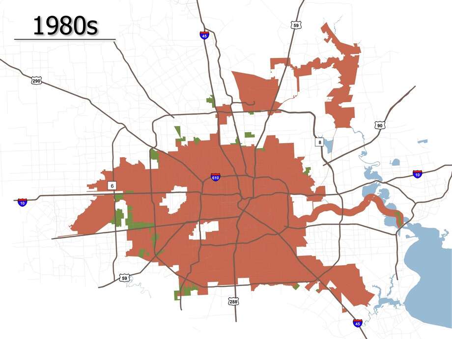Maps show Houston's annexations through the years - Houston Chronicle