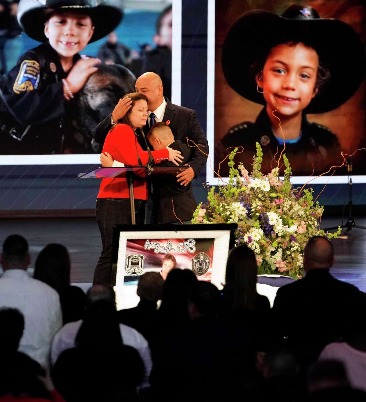 Abigail Arias, 7-year-old honorary cop, gets funeral befitting an officer