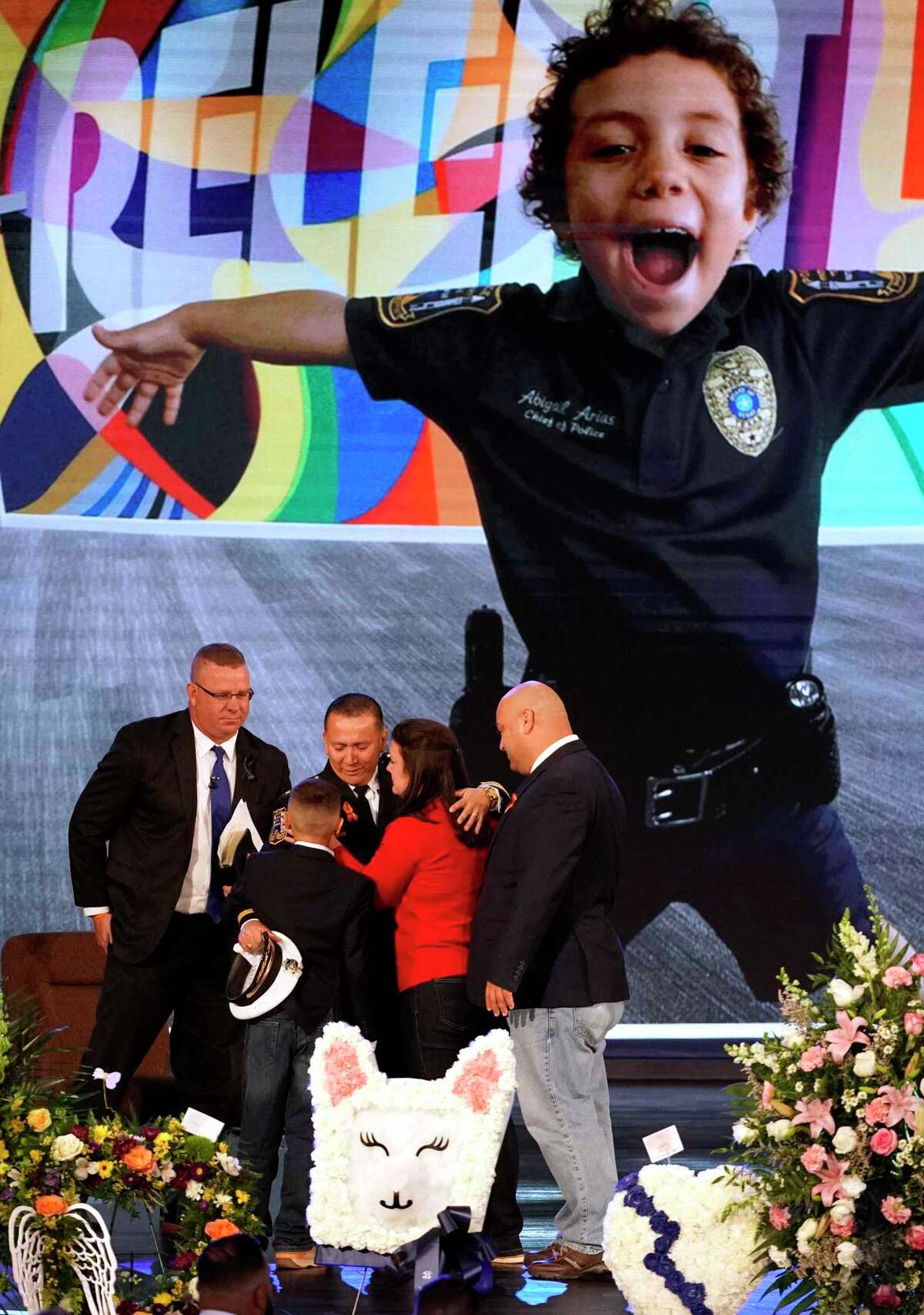 Abigail Arias, 7-year-old honorary cop, gets funeral befitting an officer