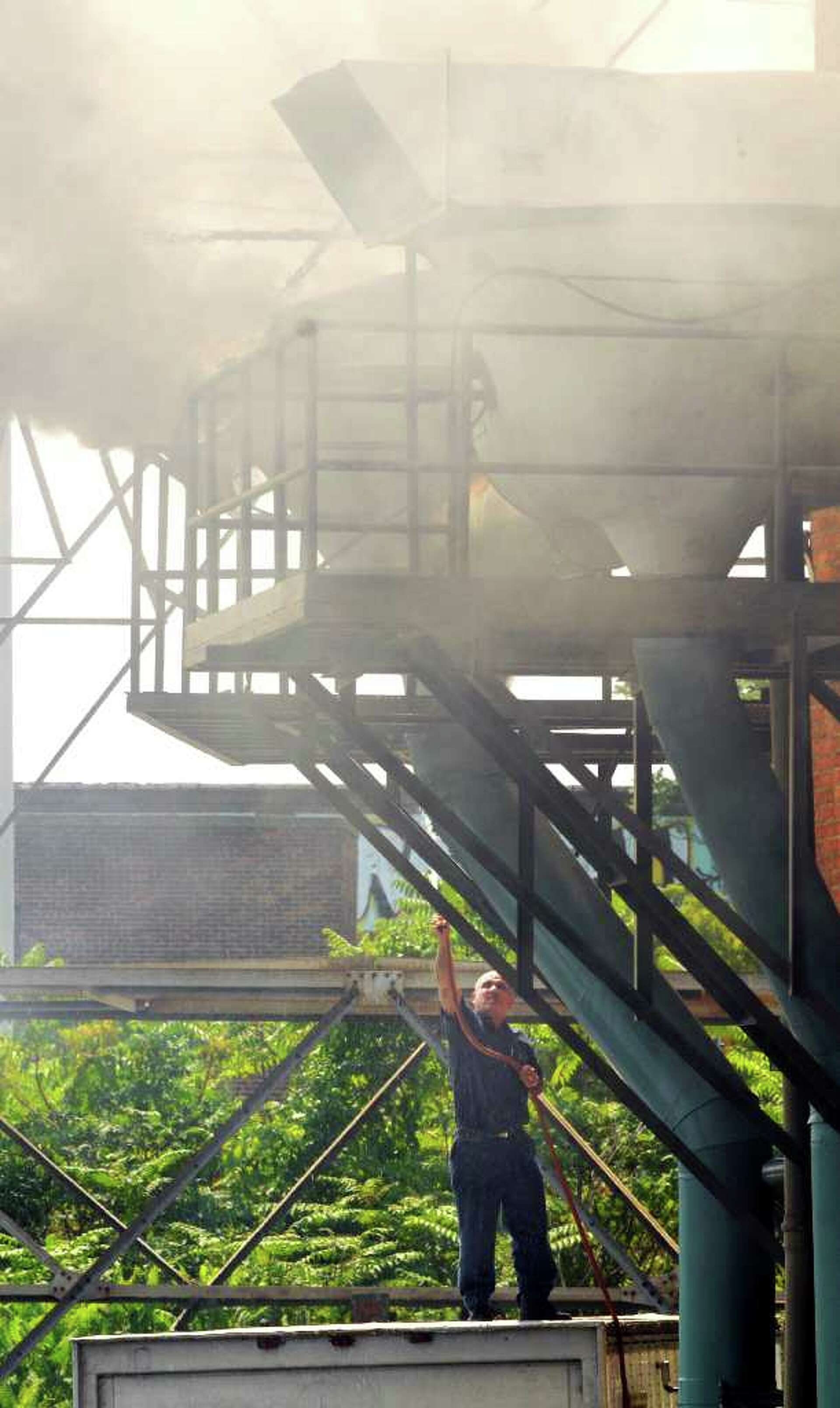 Photos: Morgan Linen Service fire in Menands