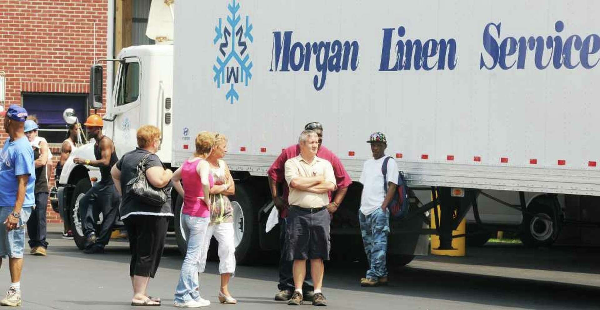 Photos: Morgan Linen Service fire in Menands