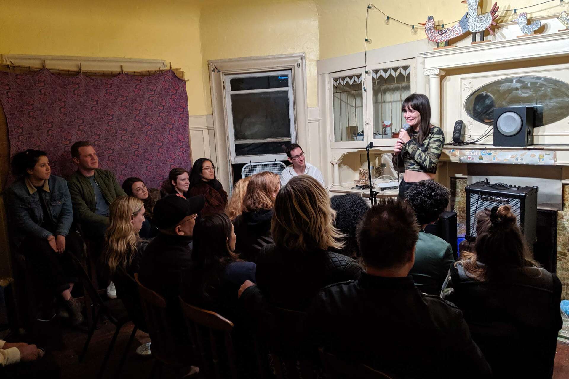 This comic’s living room is the hottest comedy club in the Bay Area