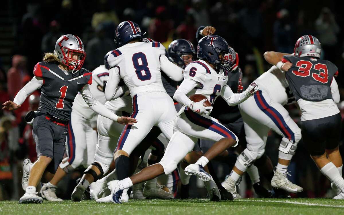 Texas commit Jalen Milroe rallies Tompkins past Travis in playoff opener
