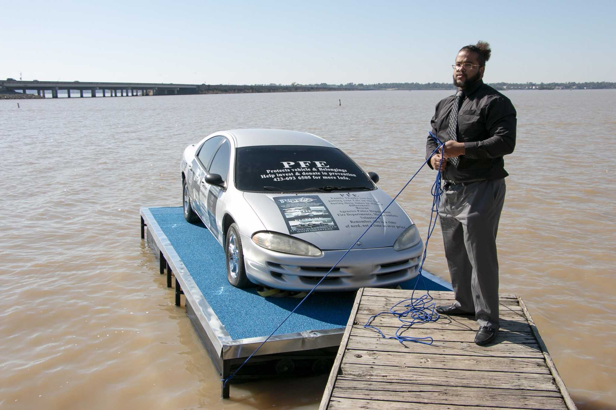 Father and son company introduce innovative flotation device for flood ...