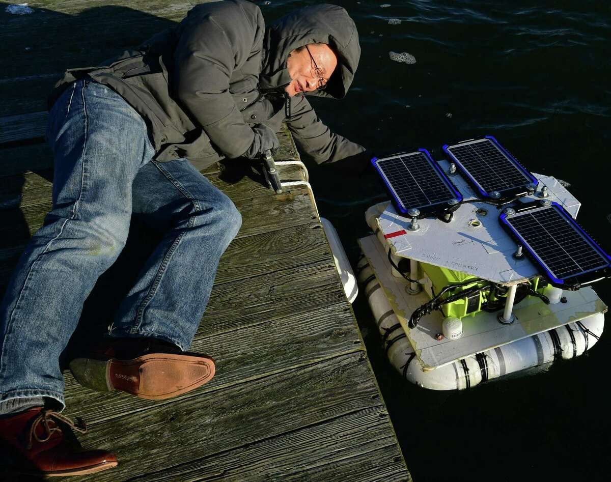 Norwalk students use Lego robot to measure water quality in Long Island ...