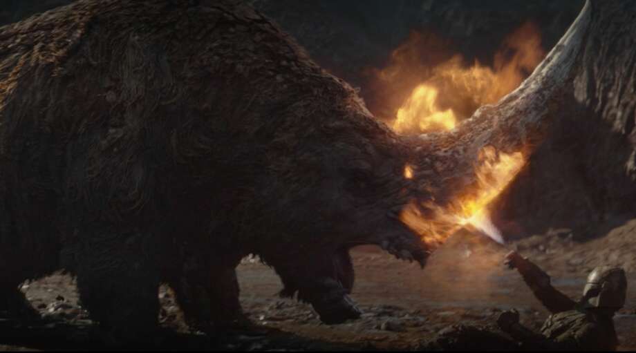An ode to the Star Wars rhino in Episode 2 of Disney's 'The Mandalorian ...
