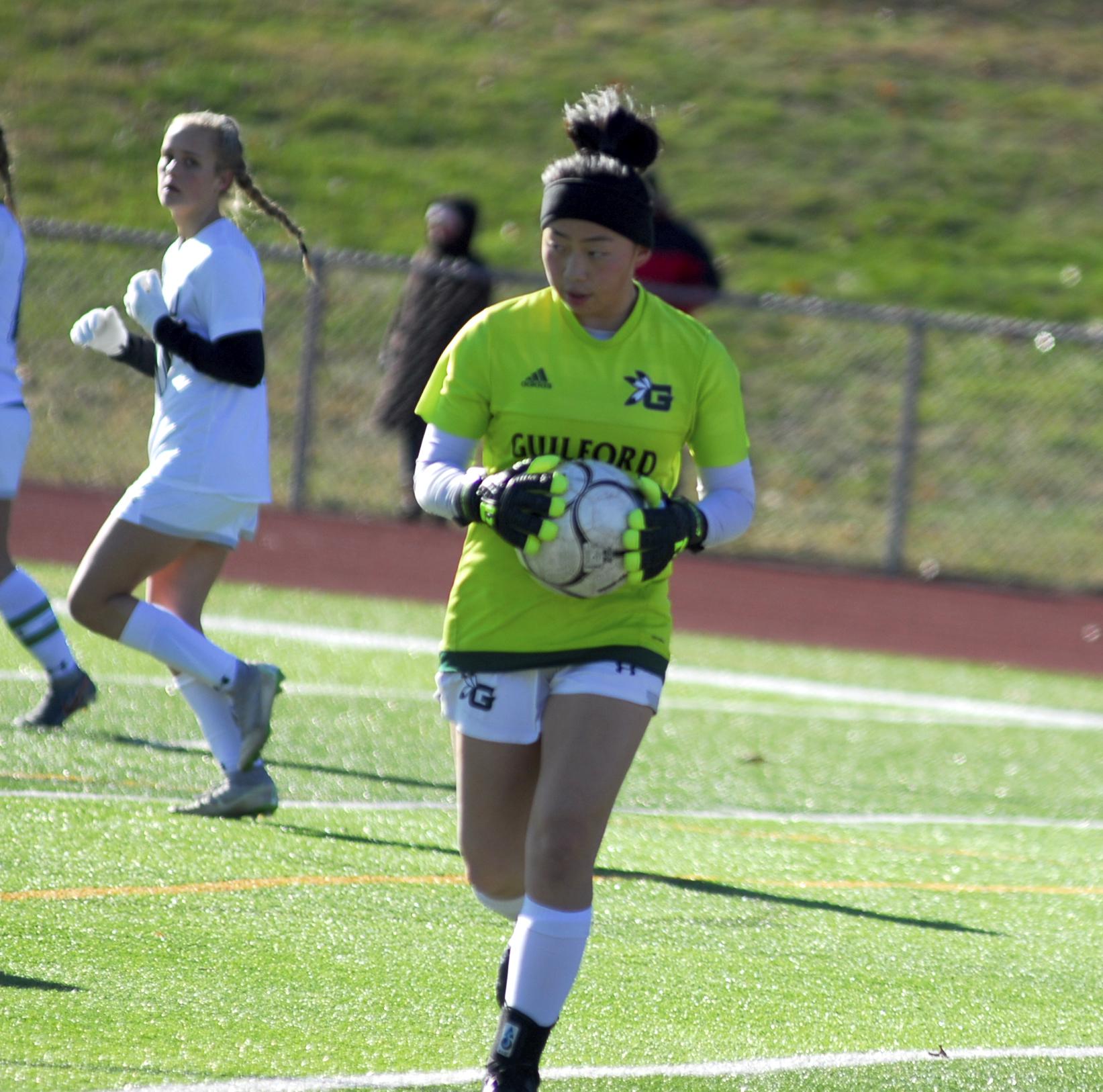 Riccio’s OT goal sends Guilford past Pomperaug, to Class L semis