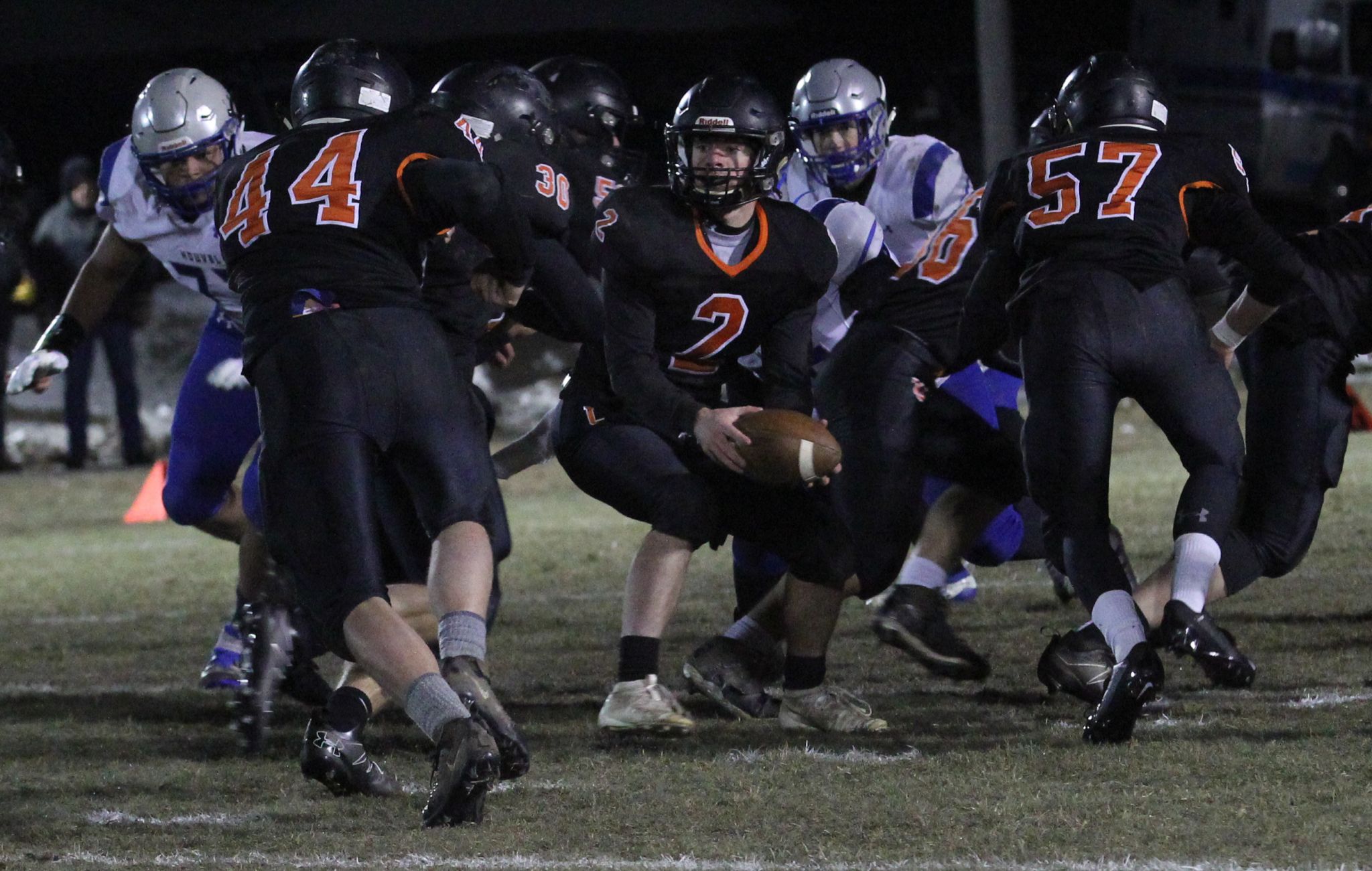 Ubly QB Casey Sweeney credits teammates' hard work for win