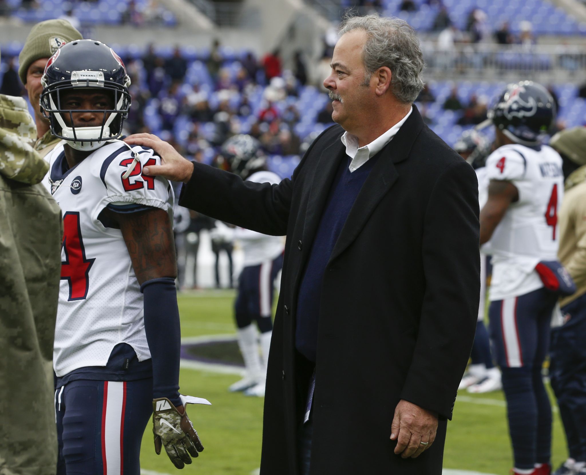 Texans corner Johnathan Joseph's playing time dips