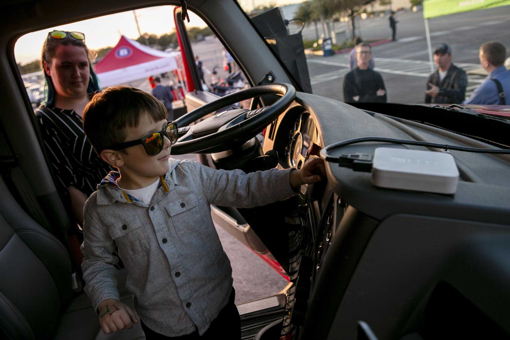 Teslas, self-driving trucks, scooters: Transportation tech on display ...