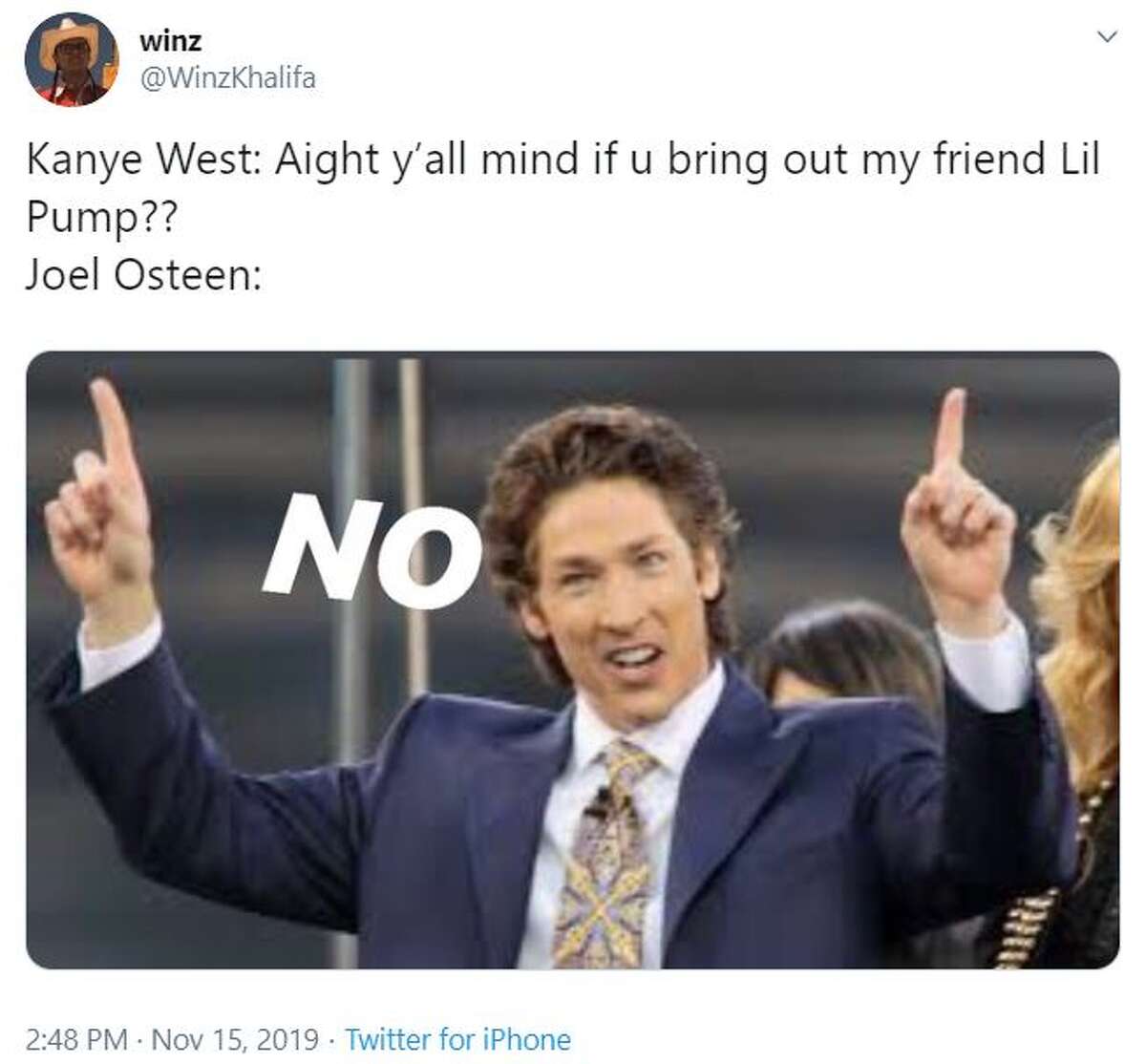 Kanye West's visit to Joel Osteen's Lakewood Church in Houston prompts ...