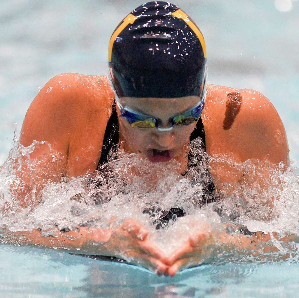 Weston captures 7th straight Class S swim title