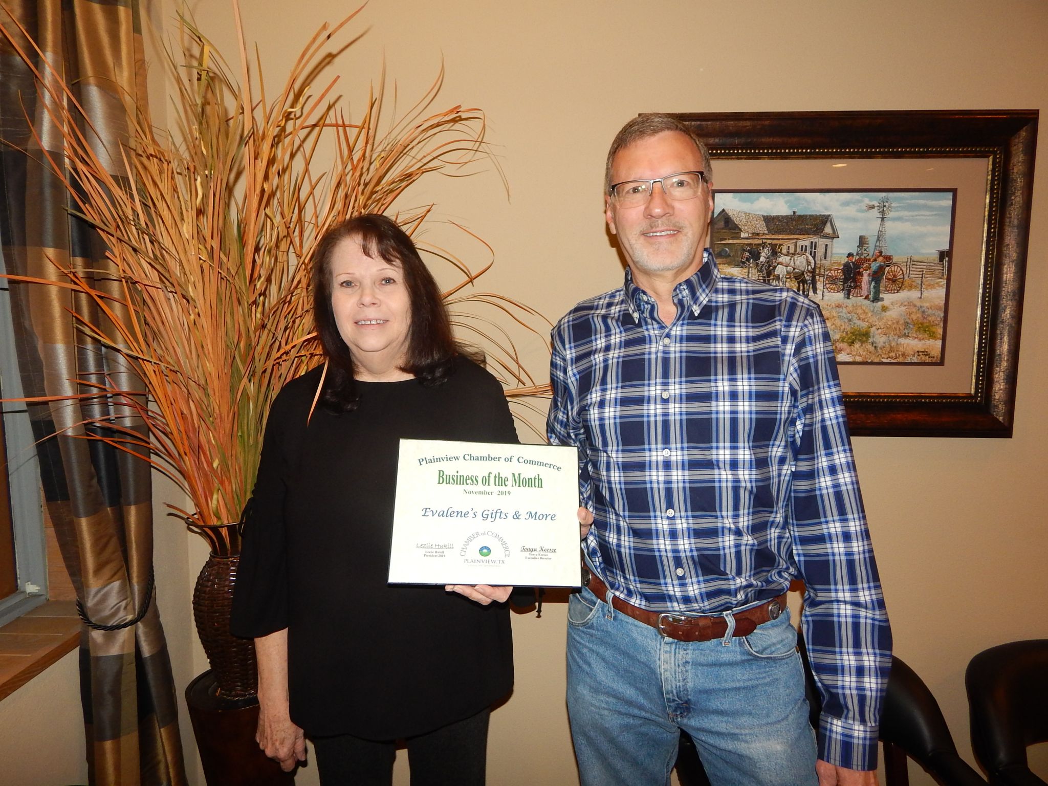 Evalene’s Gifts & More, WBU junior recognized by Chamber Tuesday morning