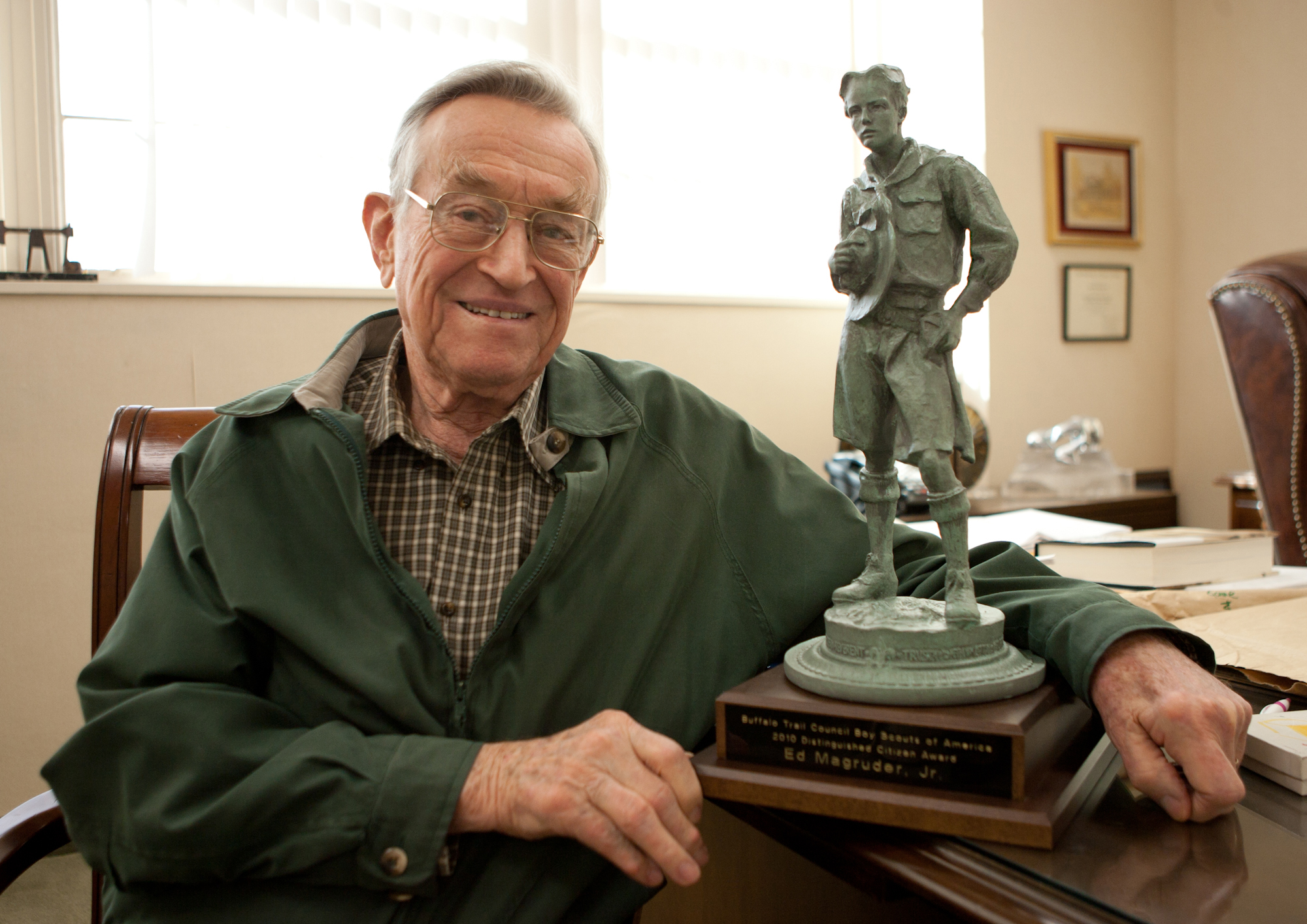 Former mayor Ed Magruder dies at 95