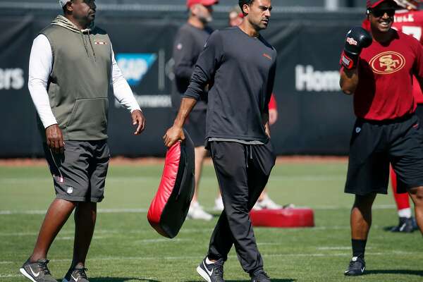 49ers’ tight end screamer: Embree urges Kittle, Dwelley to push limits ...