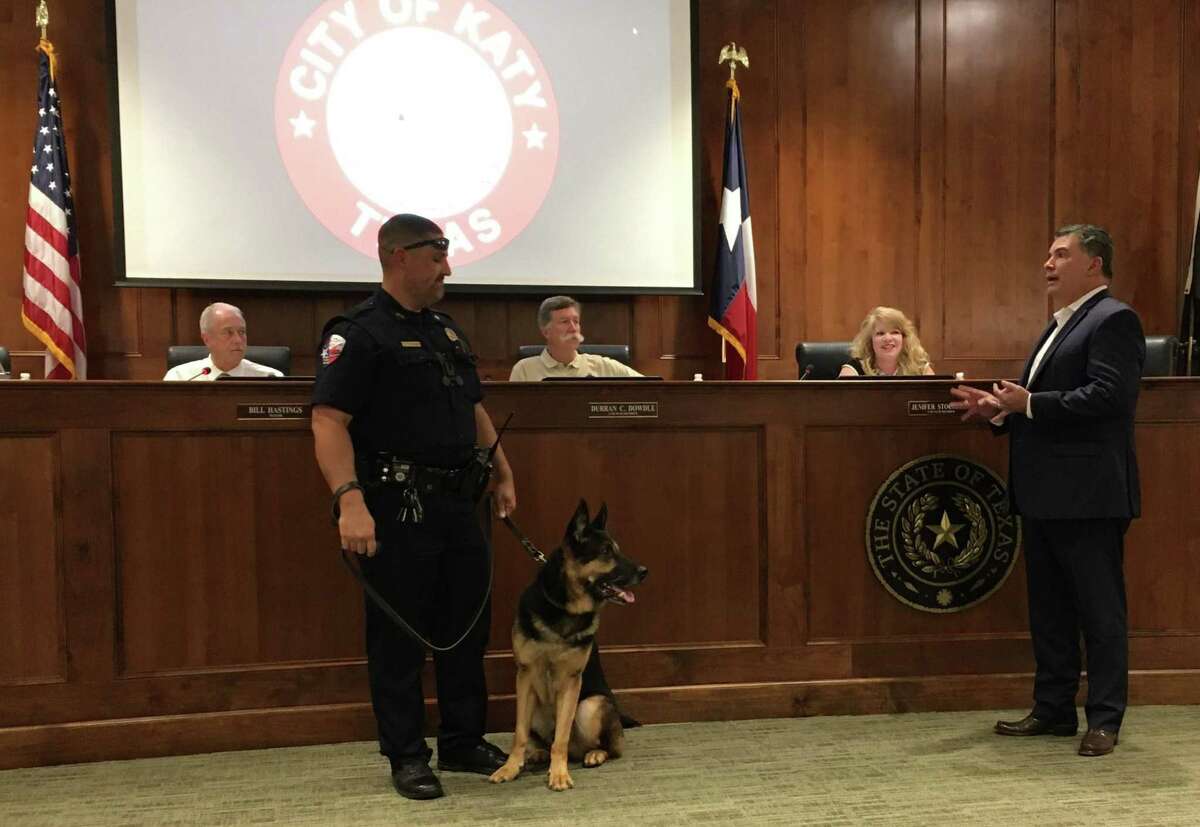 Katy Police Department adds bomb-detecting K9 to force