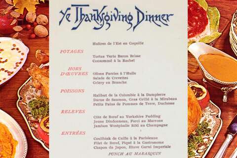 Historic SF restaurant menus show what people were eating on ...