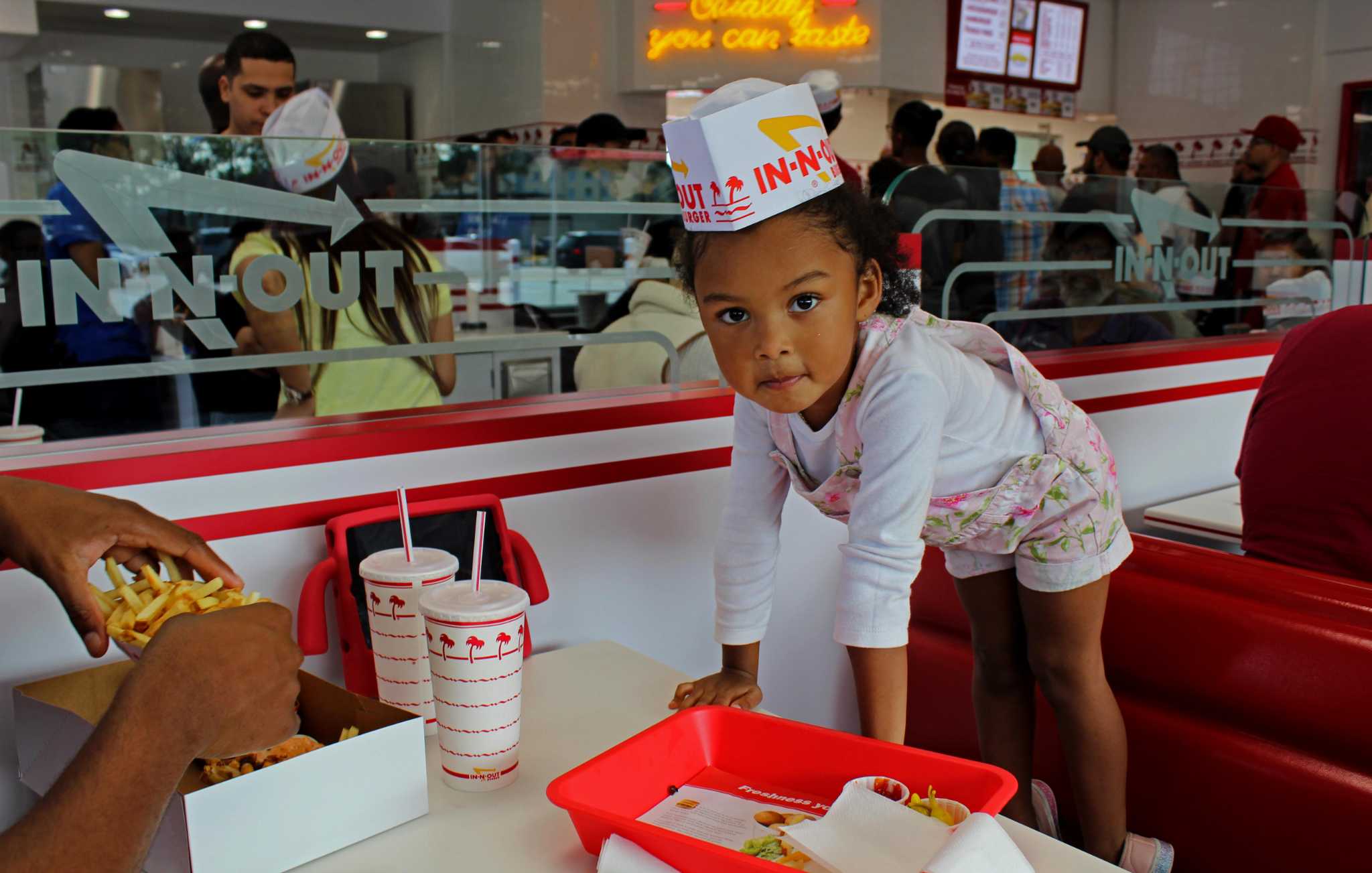 Burger fans flock to Stafford’s new In-and-Out Burger