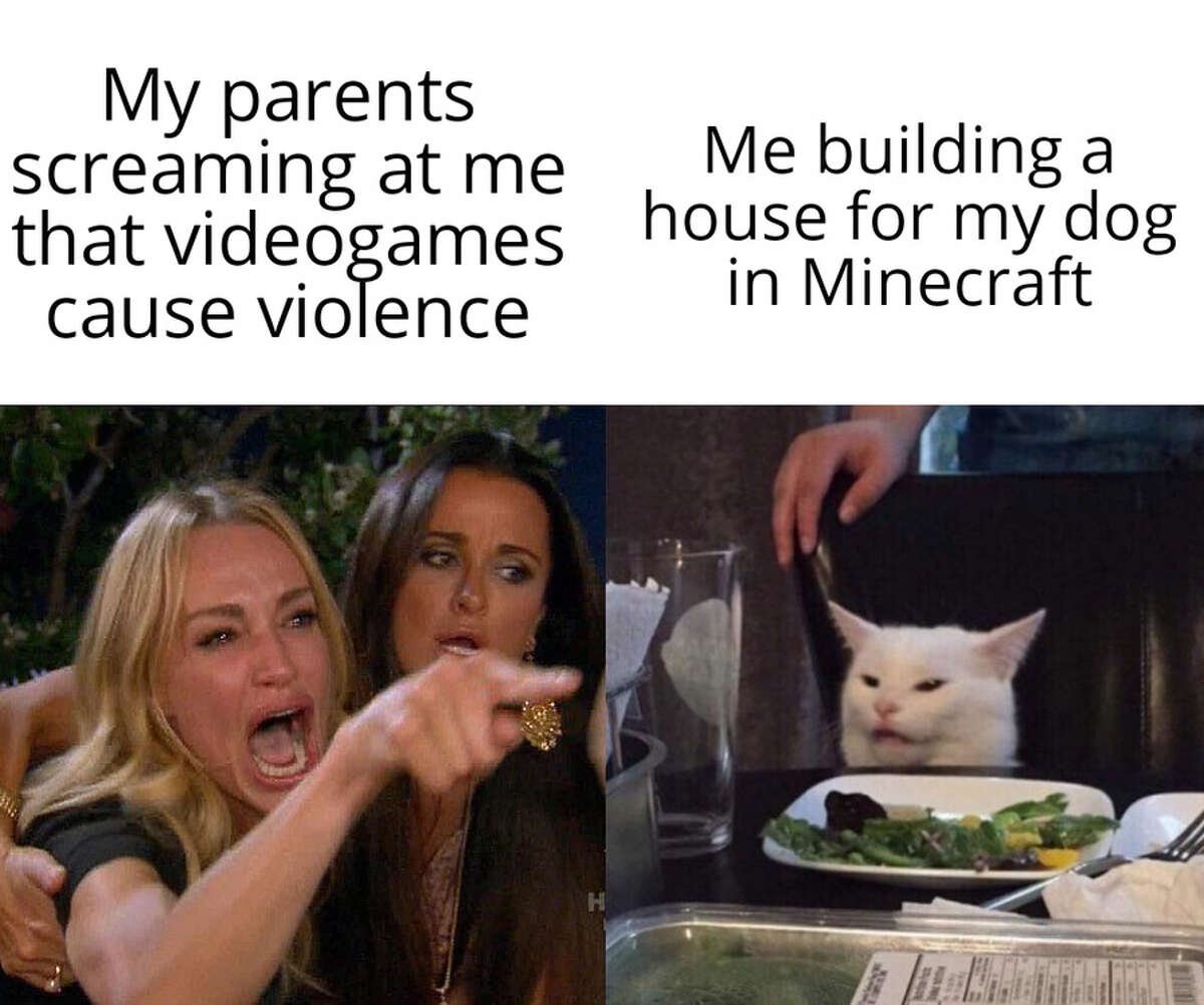 Woman Yelling At Cat Meme Gets San Antonio Twist With A Local Urban Myth