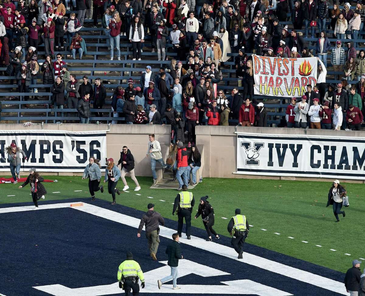 Yale stuns Harvard as protest draws national attention, dozens of arrests