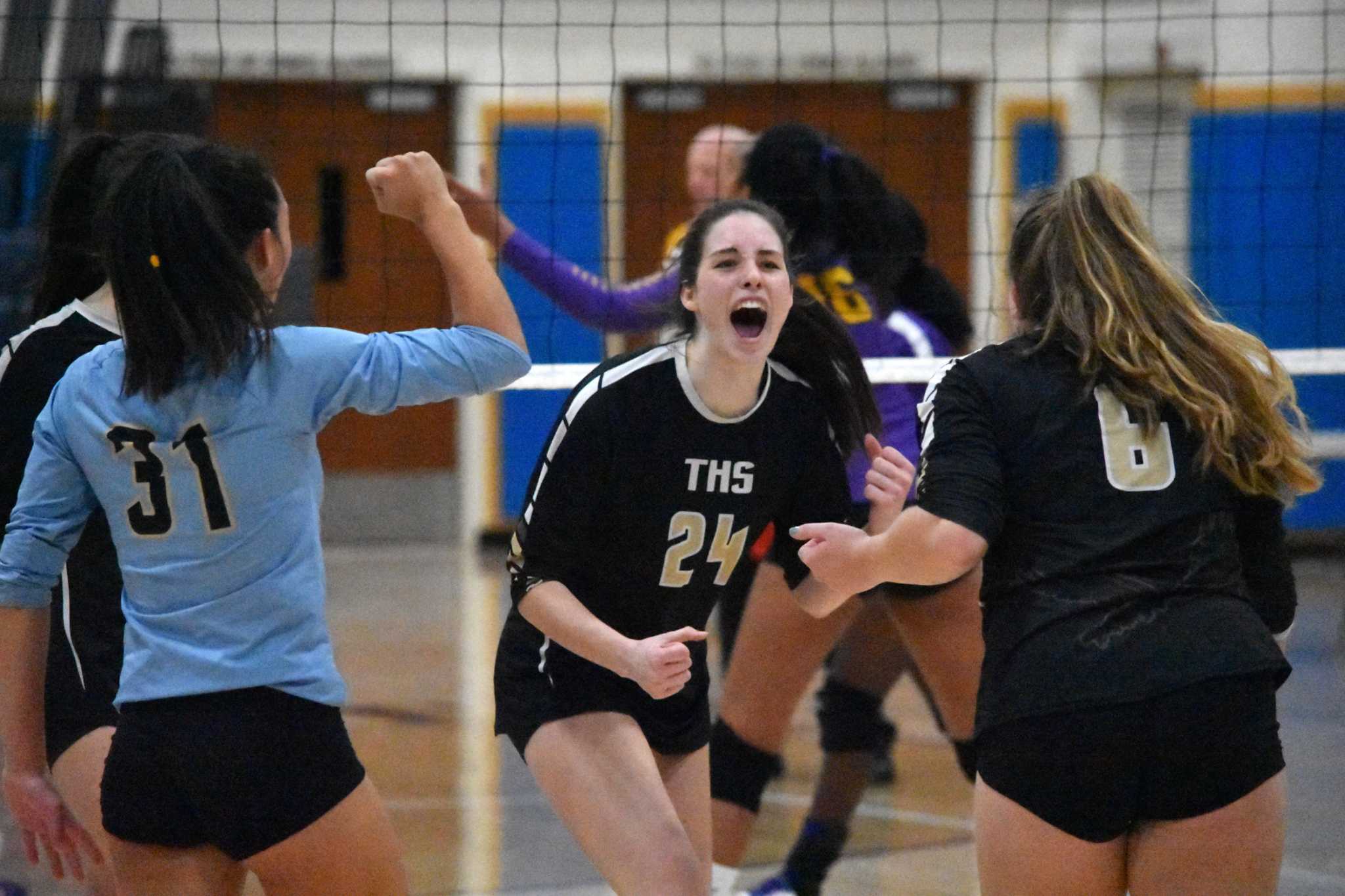 Trumbull sweeps Westhill for first state girls volleyball championship