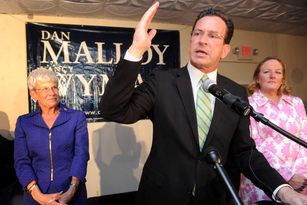 Malloy wins in a landslide