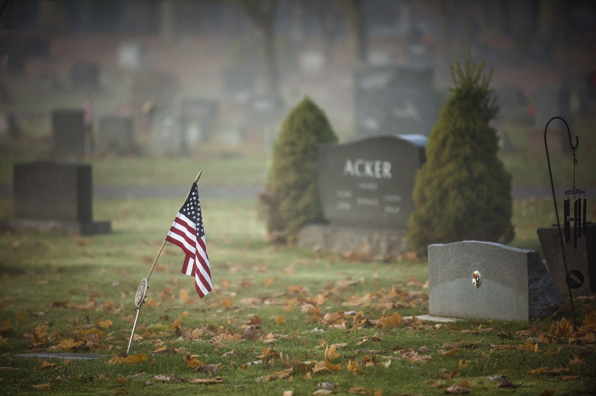 Time to remove decorations from Midland Cemetery