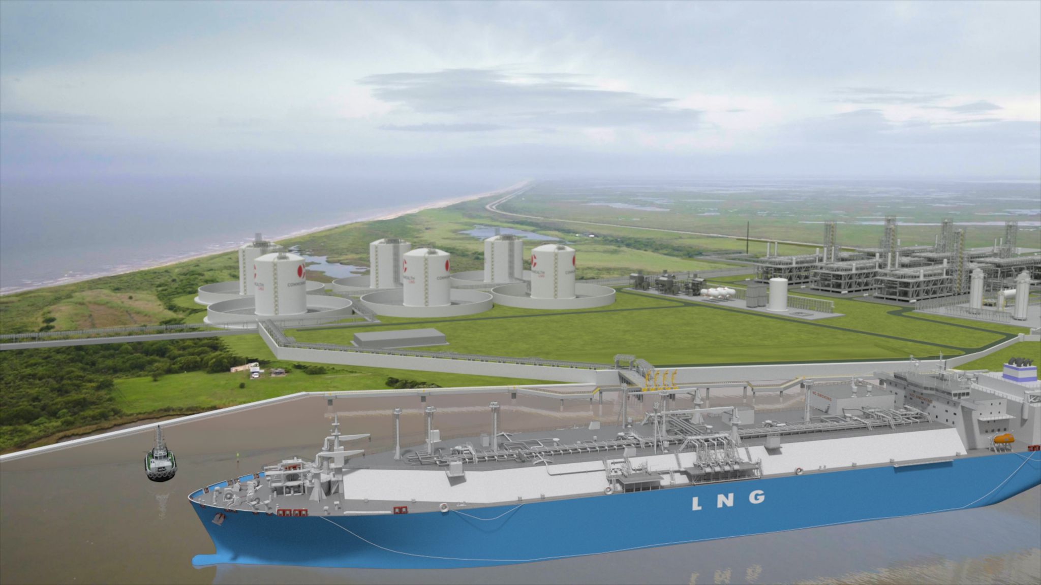 Commonwealth LNG lands supply deal for one-third of proposed production