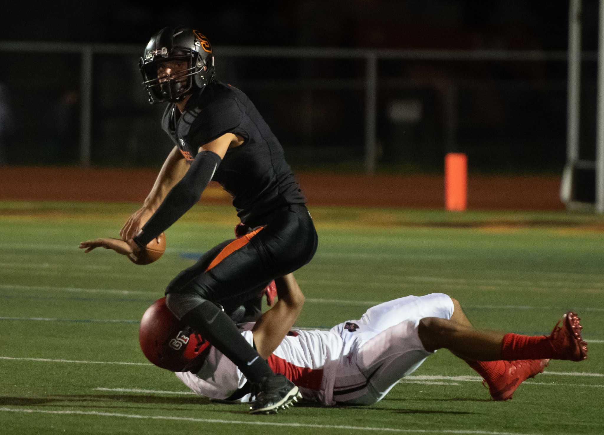 Sherman shows he can throw