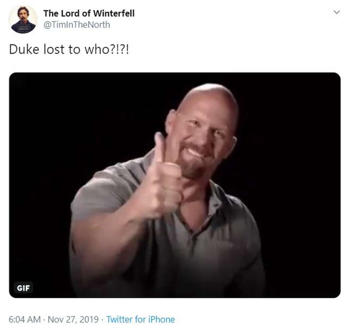 Memes go wild as Stephen F. Austin pulls off historic upset over No. 1 Duke