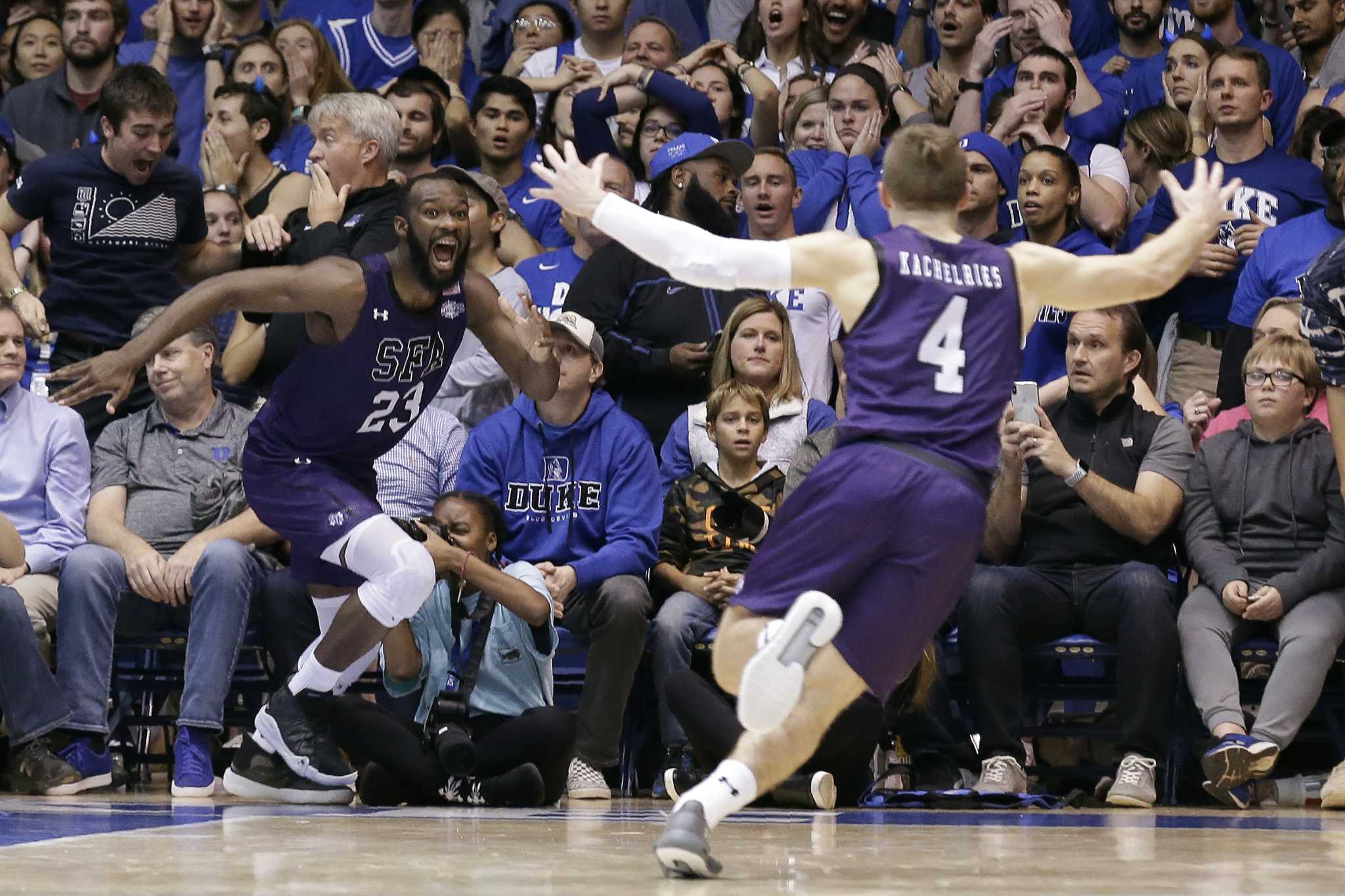 Creech: Nathan Bain's buzzer-beater for SFA brings out generosity