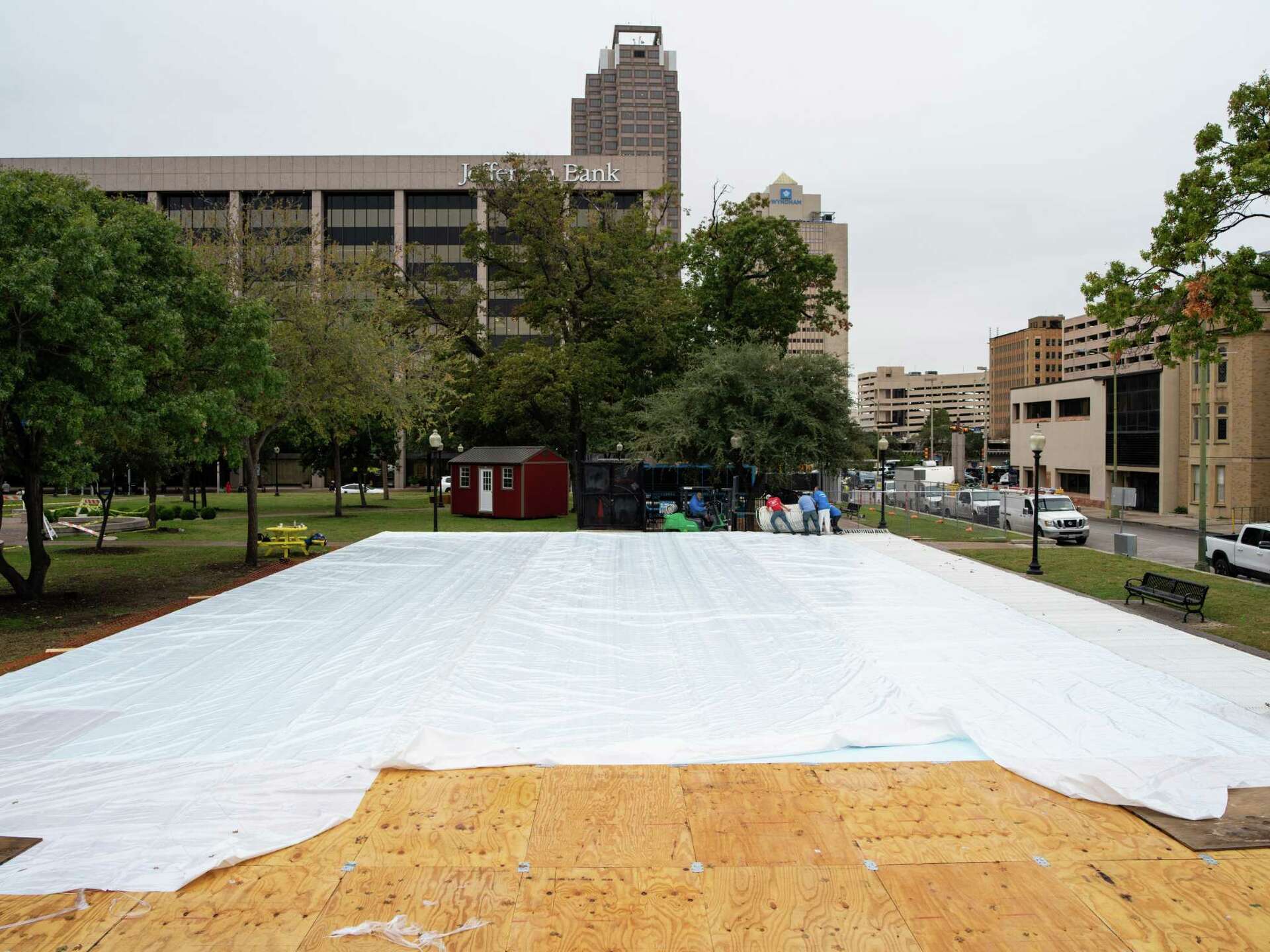 How Rotary will keep outdoor ice rink frozen in San Antonio’s warm climate