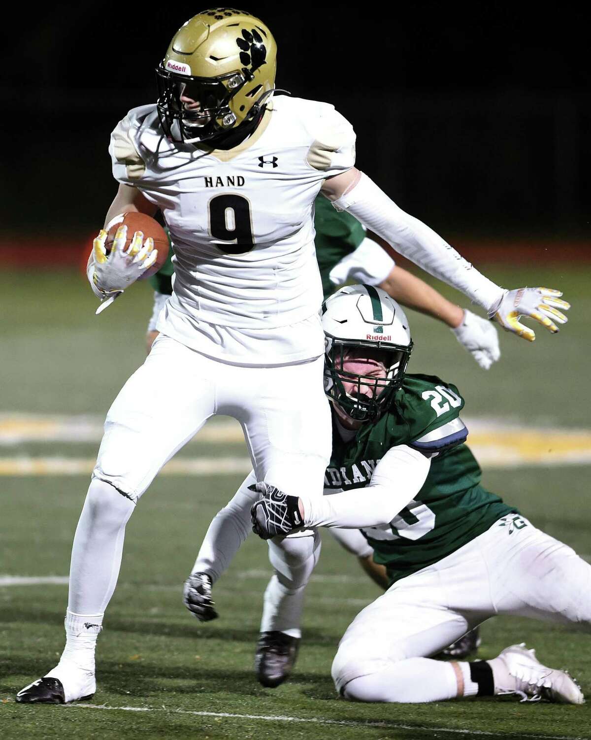 No. 1 Hand primed for playoffs, crushes Guilford behind Billings, McCabe