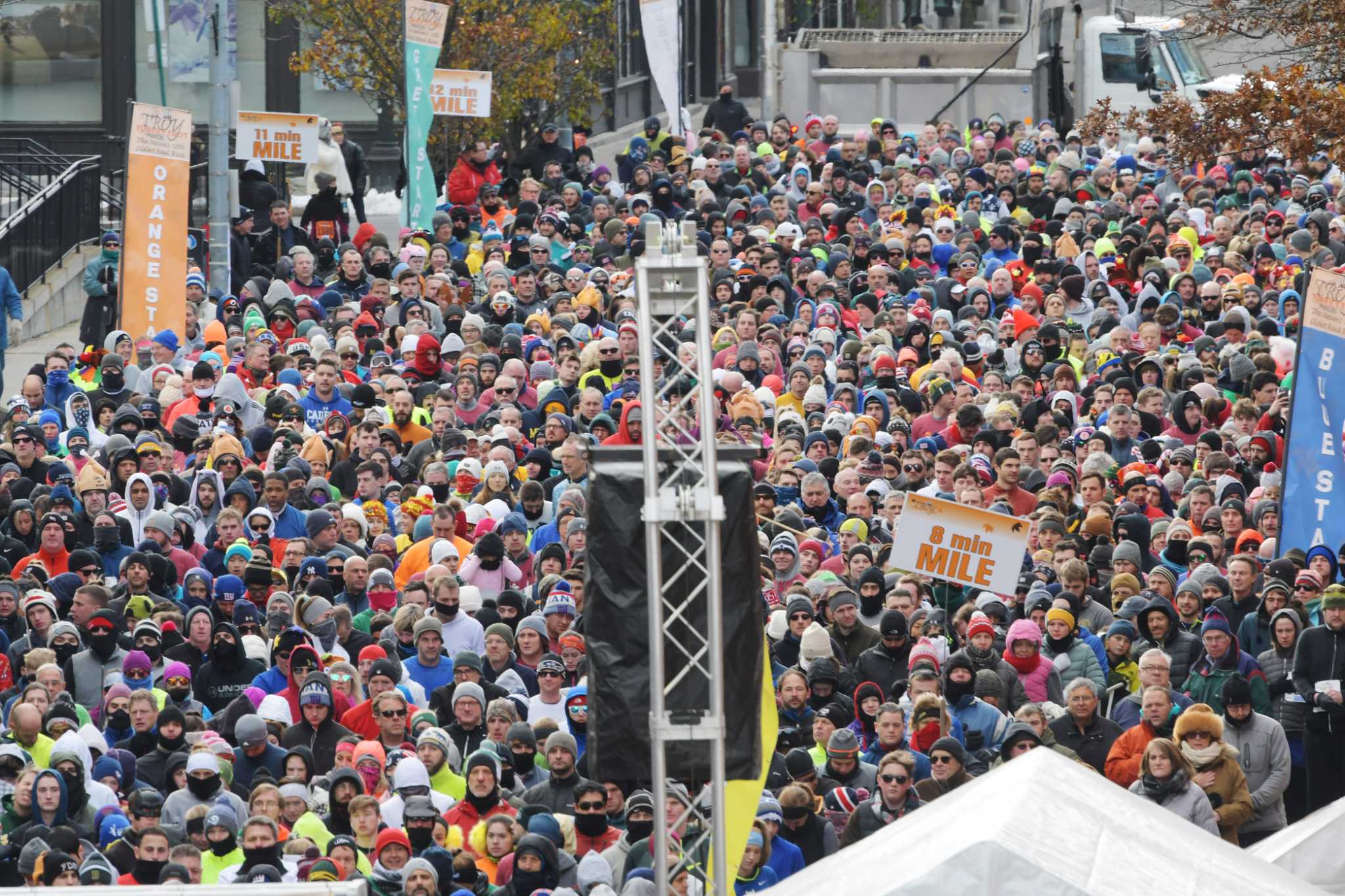 Virtually sweating it out for Turkey Trot