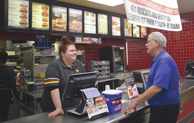 Hardee’s manager celebrates 47th anniversary