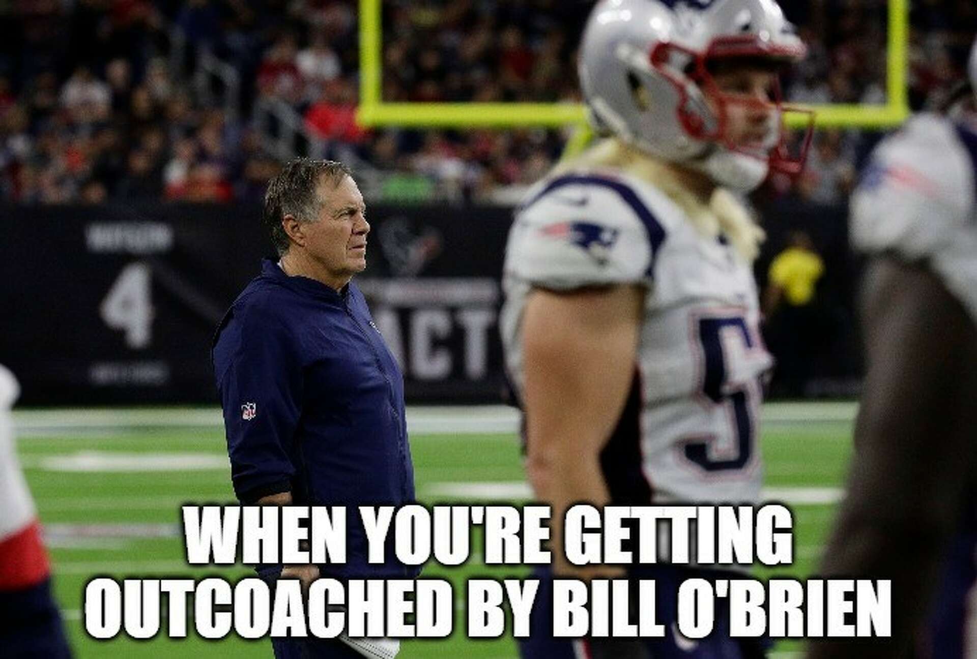 Hilarious memes celebrate Texans' win over Patriots