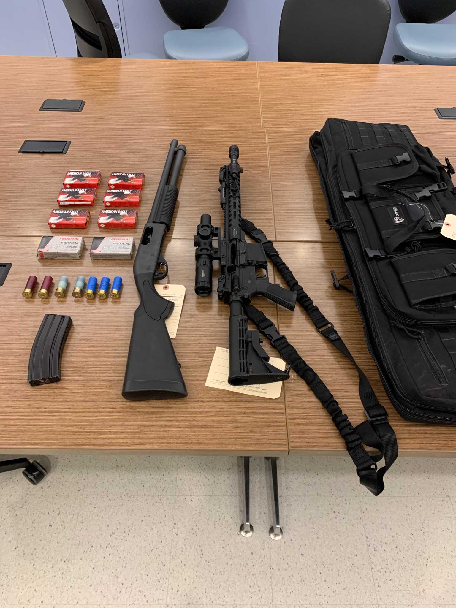 Norwalk cop charged with reckless endangerment after guns stolen from car in Stamford