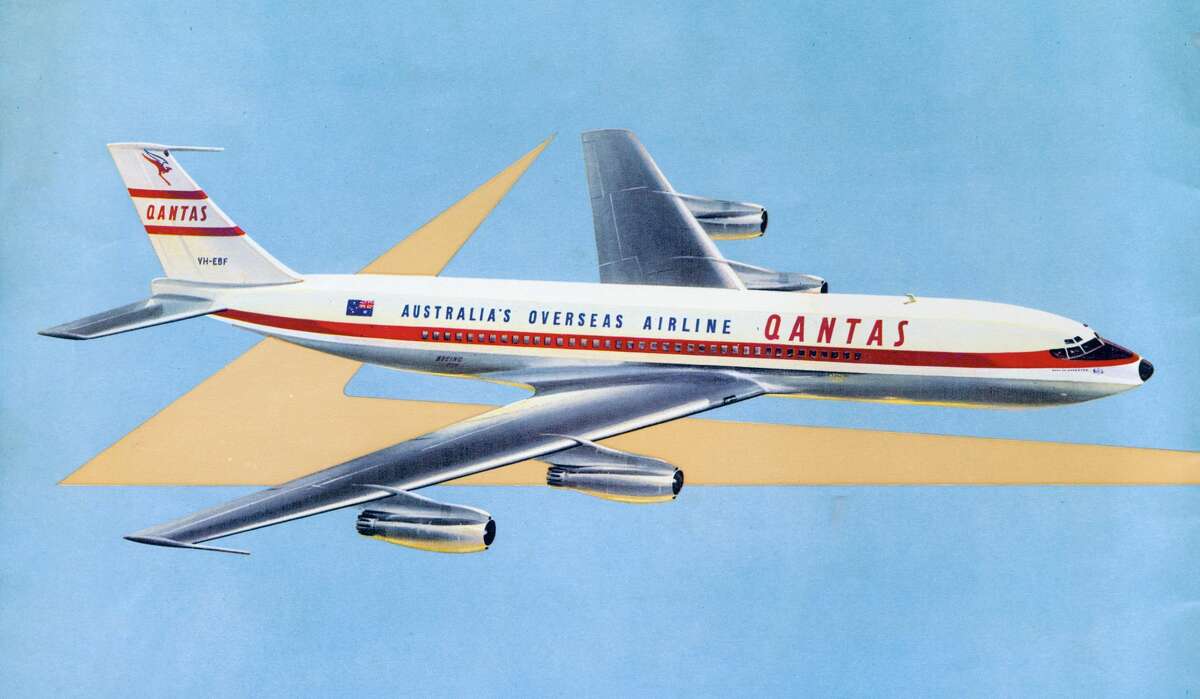 Qantas' graceful Boeing 747 departs SFO...for good