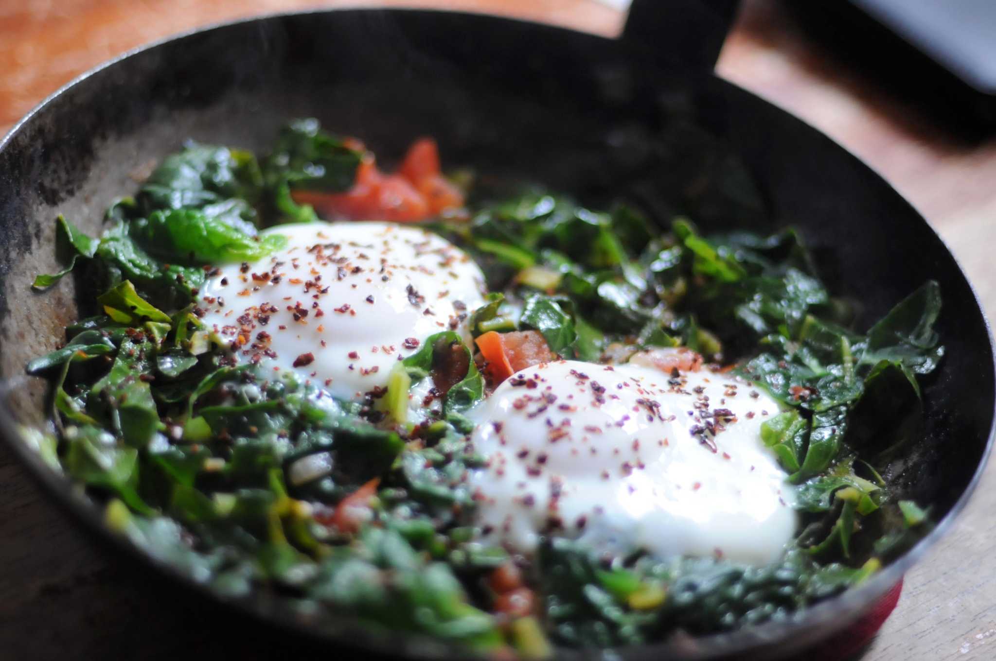 Recipe: Spinach Shakshuka