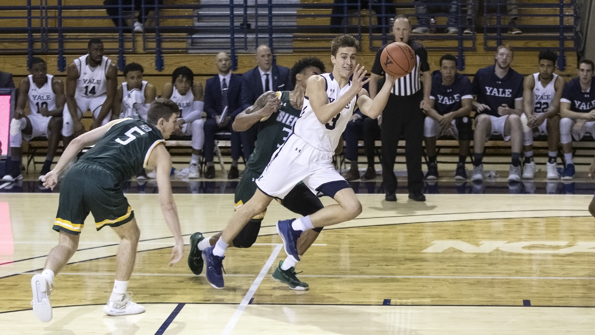 Yale gives August Mahoney successful homecoming