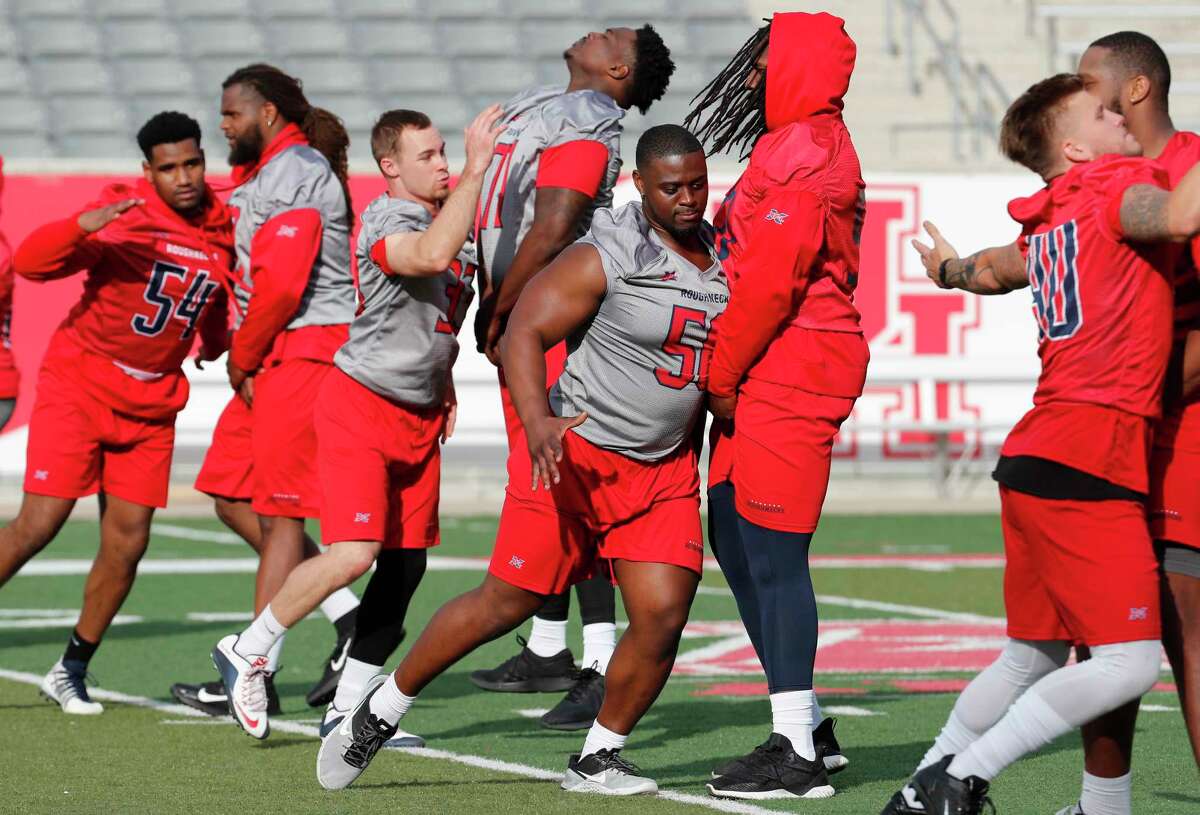 XFL's Houston Roughnecks begin practice