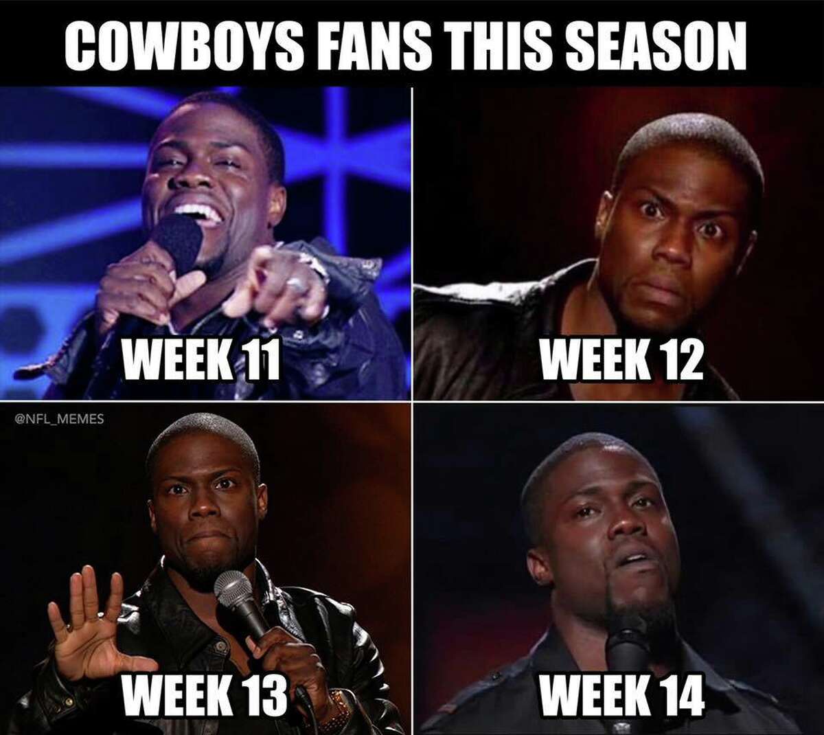 Hilarious memes rip Cowboys for third straight loss