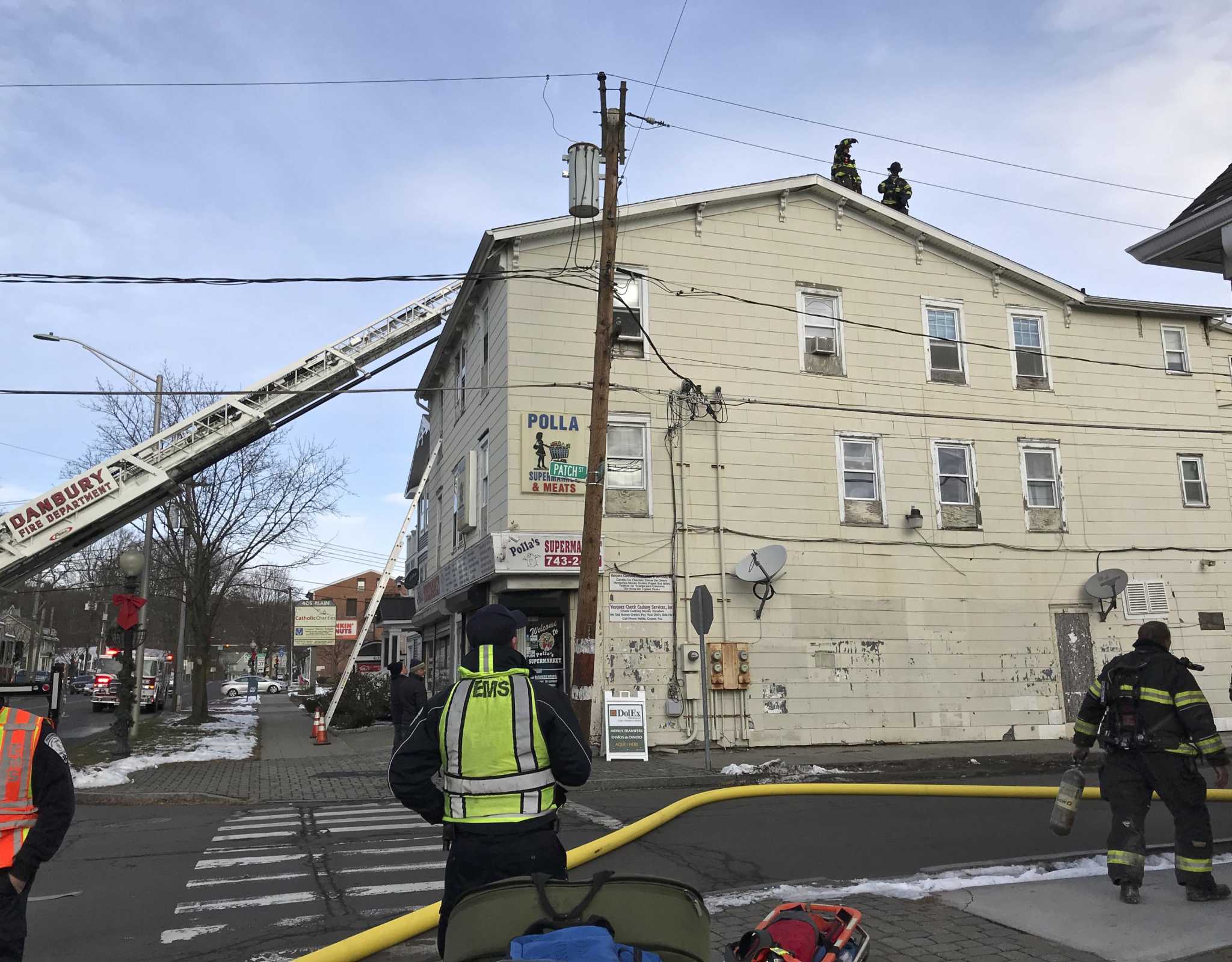 Family displaced in Danbury fire