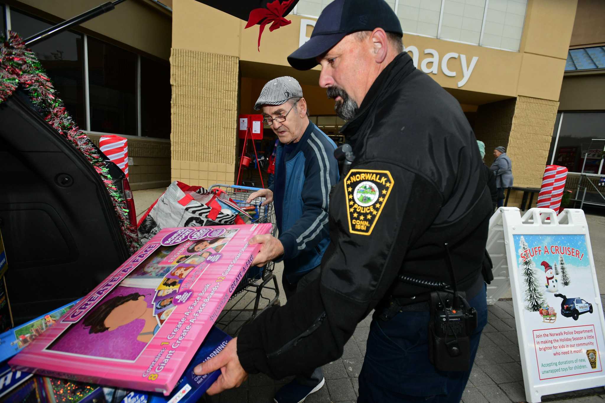 Norwalk Police Department's Stuff A Cruiser campaign