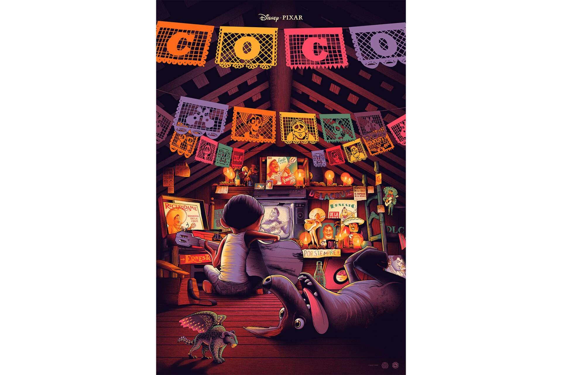 Alternative Pixar posters of 'Coco,' 'Toy Story 3' and 'The Incredibles ...