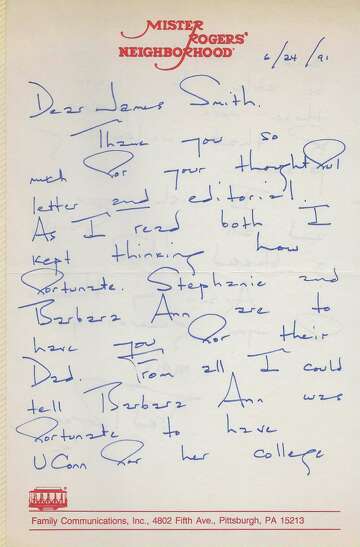 Opinion: The day Mr. Rogers silenced UConn graduates