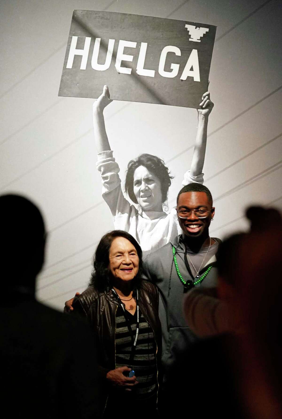 Civil rights activist Dolores Huerta tours Holocaust Museum exhibit on ...