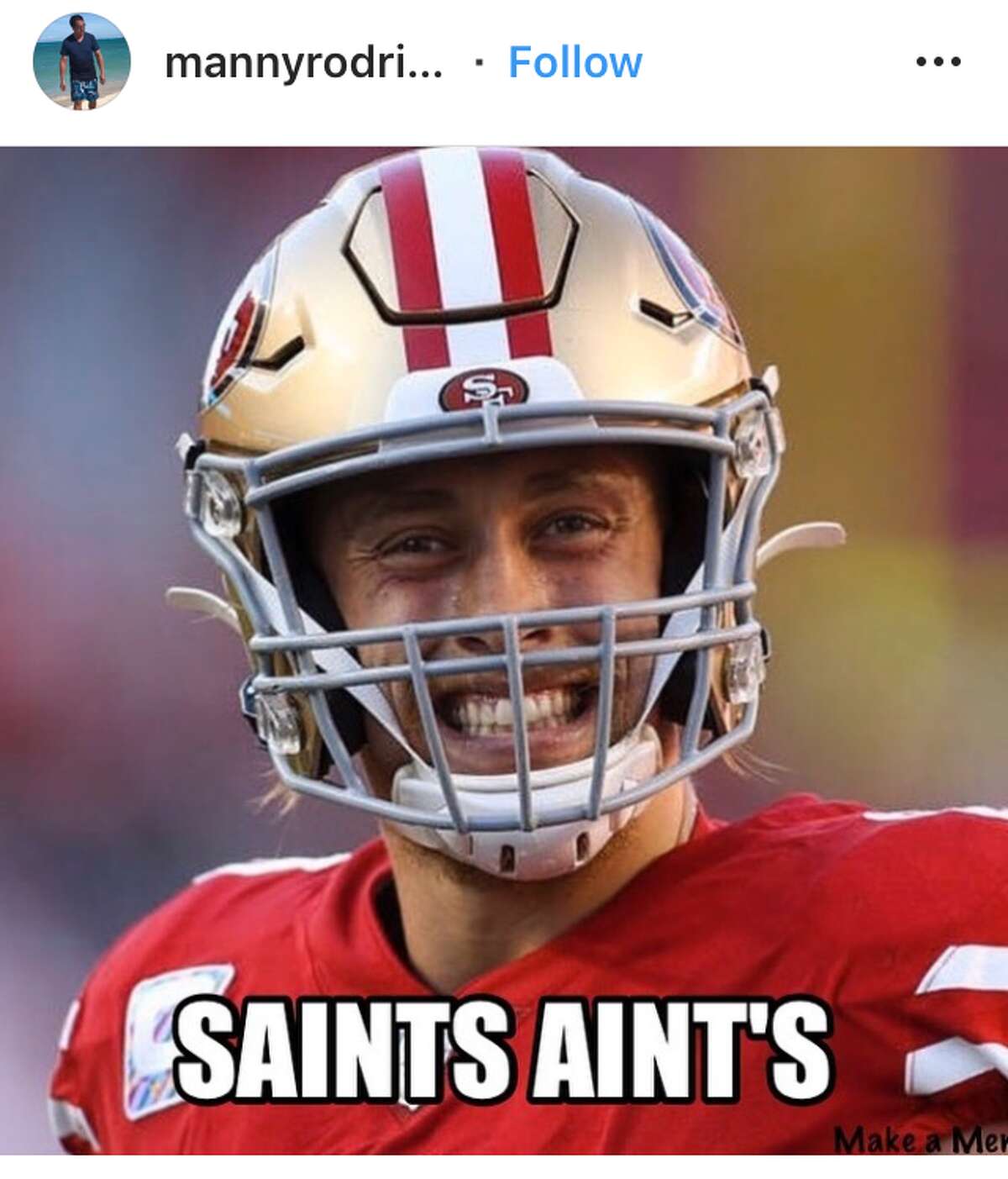 49ers fans celebrate wild win over Saints in memes