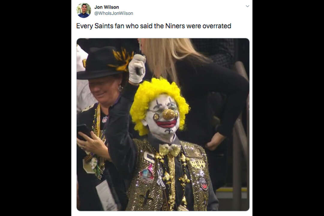 49ers fans celebrate wild win over Saints in memes