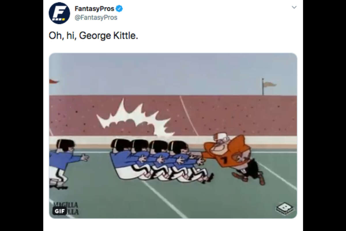 49ers' George Kittle's insane run explodes the internet